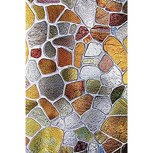 Artscape First Stained Glass Window Film, 24" x 36", Multicolor