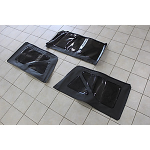 Jeep Wrangler 2 Door Tinted Soft Top Window Kit Mopar OEM