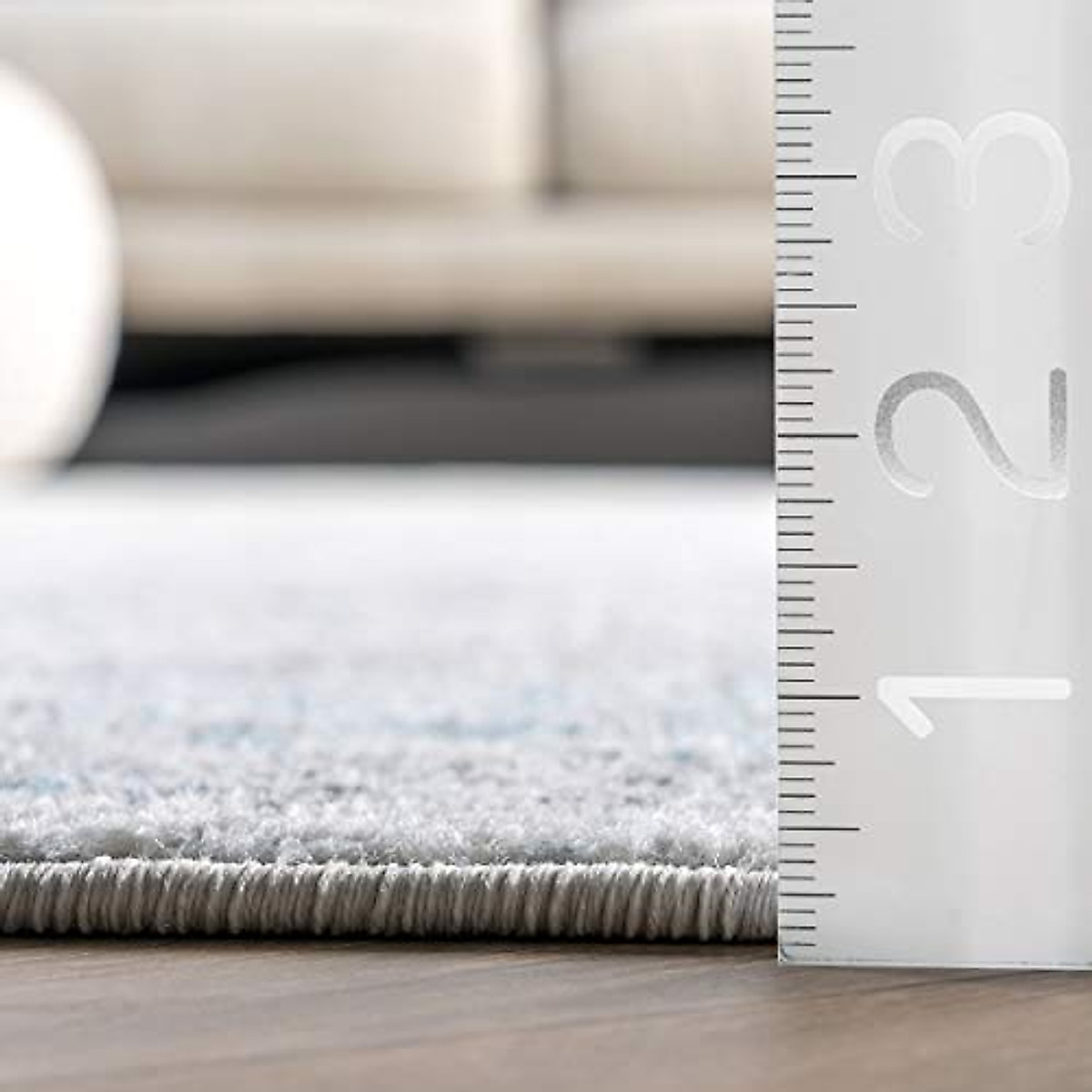 nuLOOM Rio Transitional Farmhouse Area Rug, 5' x 7' 5", Aqua