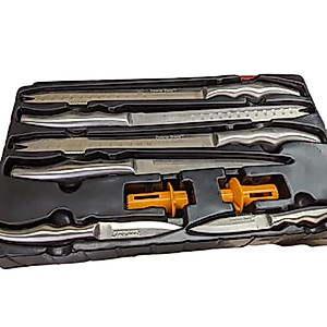 Forever Sharp Platinum Series 8 Pc Surgical Stainless Steel Knives