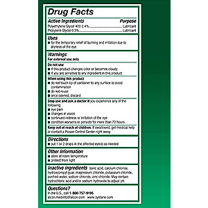 Systane Long Lasting Lubricant Eye Drops Vials Eye Drops, 30 Count (Pack of 1)