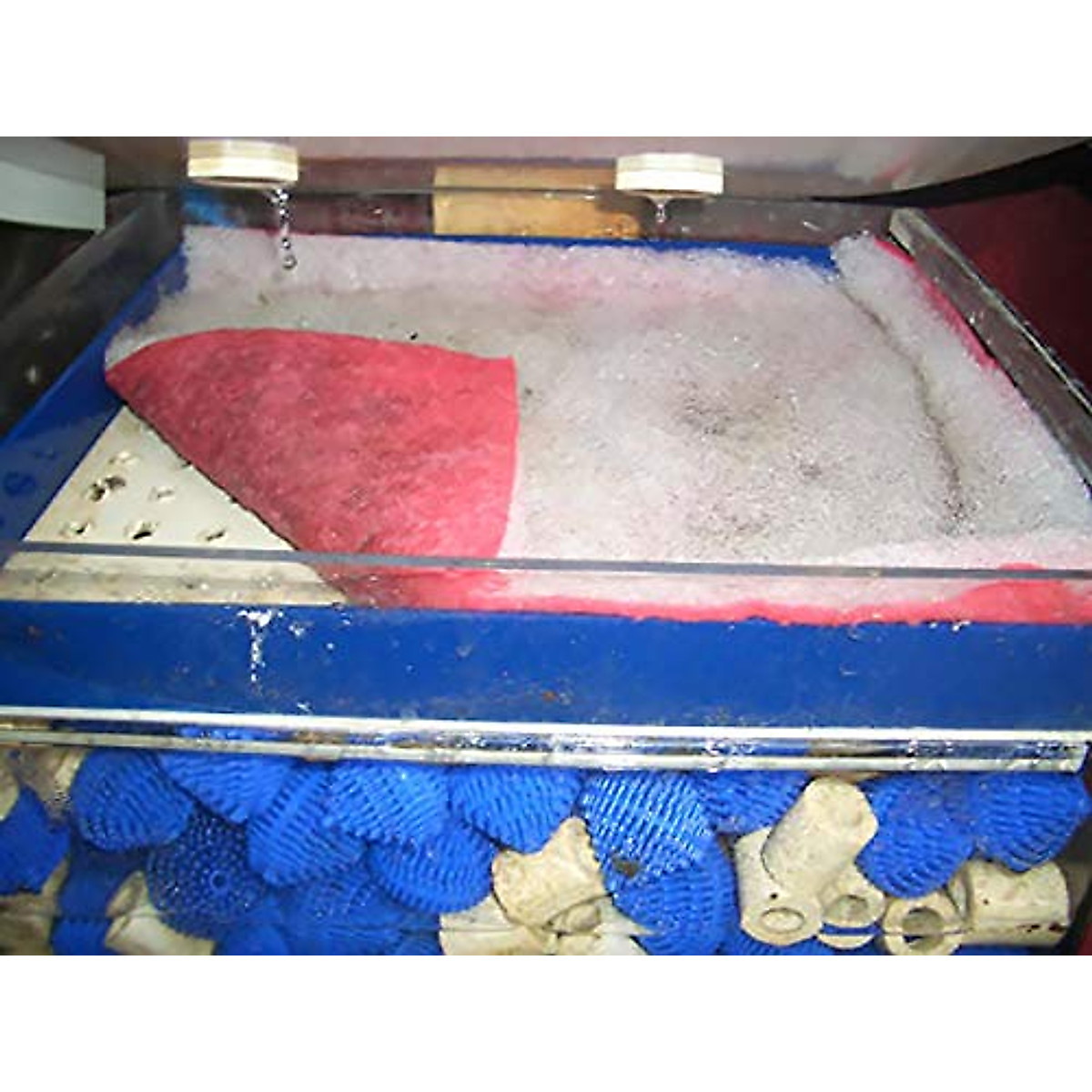 Pinky Filters Pond & Aquarium Filter Media Pads for Saltwater and Freshwater |  Premium Authentic Pinky Filter Floss for Fish Tanks and Ponds (12" x 48" - 4 Feet Total)