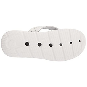 Under Armour Men's Ignite Pro Flip Flop, (100) White / Halo Gray / White, 9, US