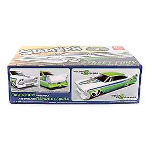 Round 2 Unknown AMT Street Fury 1958 Plymouth - Slammers SNAP (AMT1226M)