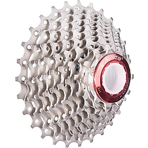 ZTTO MTB Road Bike Cassette 10 Speed Mountain Bike Freewheel 10S 11-25T/28T/30T/34T/36T Bicycle Sprocket (Silver 11-28T)