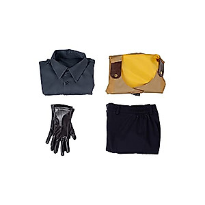 Roocnie Womens The Owl House Cosplay Costume Luz Shirt Amity Outfit Halloween Costumes (Small, Hunter)