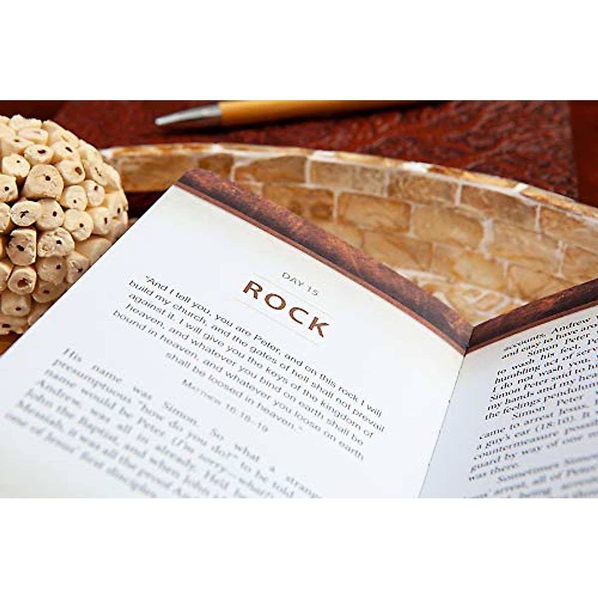 The Chosen: 40 Days with Jesus (Imitation Leather) – Impactful and Inspirational Devotional – Perfect Gift for Confirmation, Holidays, and More