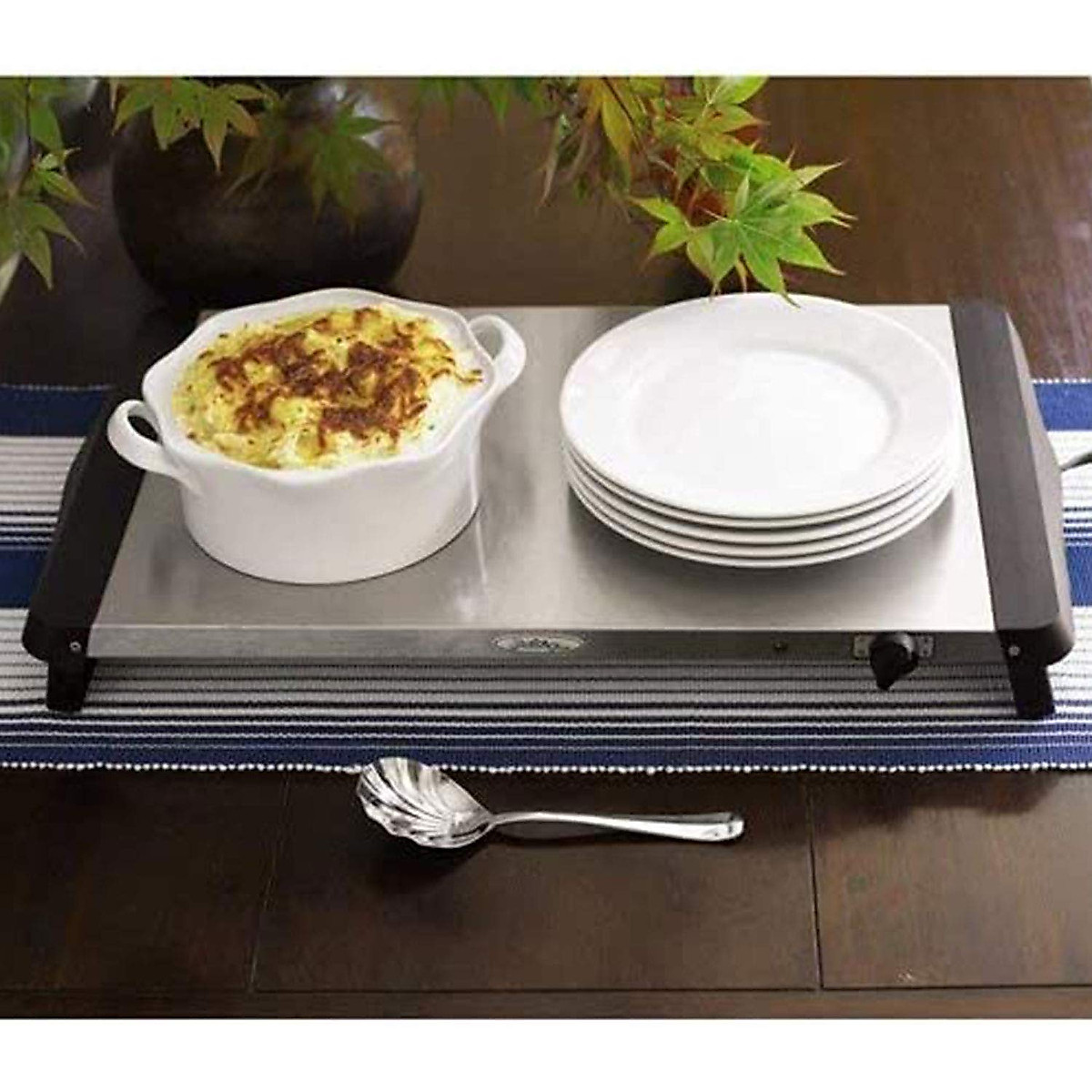 Broil King NWT-28S Professional Extra-Large Stainless-Steel Warming Tray