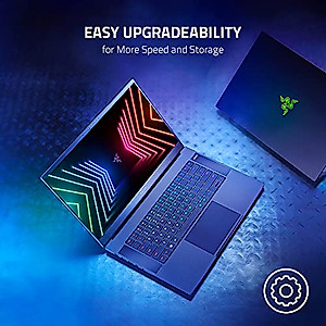 Razer Blade 15 Gaming Laptop: NVIDIA GeForce RTX 3080-11th Gen Intel 8-Core i7 CPU - 15.6” QHD 165Hz - 32GB RAM - 1TB SSD - CNC Aluminum - Chroma RGB - THX Spatial Audio - Thunderbolt 3
