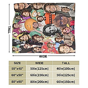 Matthew-Gray-Gubler Fleece Blanket Throw Lightweight Super Soft Cozy Luxury Bed Blanket Microfiber60 X50