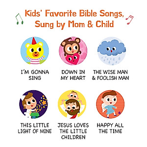 Dance with Jesus - Christian Sound Book, Sing Along Bible Songs | Christening, Dedication, Baptism Gifts for Boys, Girls, Babies | Religious Toys, Interactive Music Books for Toddlers