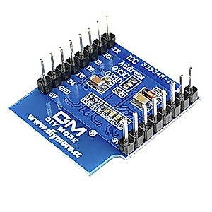 Mini 0.66 Inch 64X48 OLED Shield for WeMos D1 IIC/I2C SSD1306 Mini ESP32 OLED Module 3.3V 0.66" LCD Screen for Arduino AVR STM32