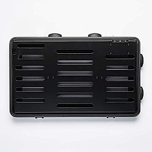 BOSS BCB-1000 Heavy Duty Suitcase-Style Guitar Effects Maximum Protection with Retractable Handle, Wheels and Removable Aluminium Pedal Board (BCB-1000X)