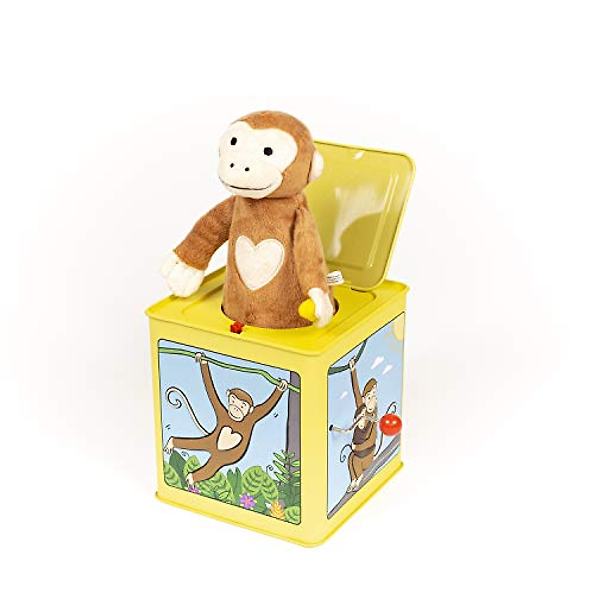 Jack The Monkey Tin Jack In The Box