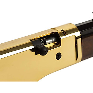 Barra Air Guns 1866 Cowboy Rifle .177 Caliber BB Gun Kit for Kids and Youth - Lever Action Pump (Gold Junior Bundle)