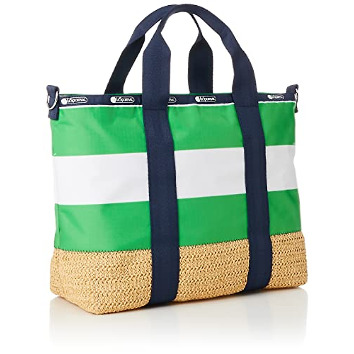 LeSportsac(レスポートサック) Tote Bag, Summer Rugby Green