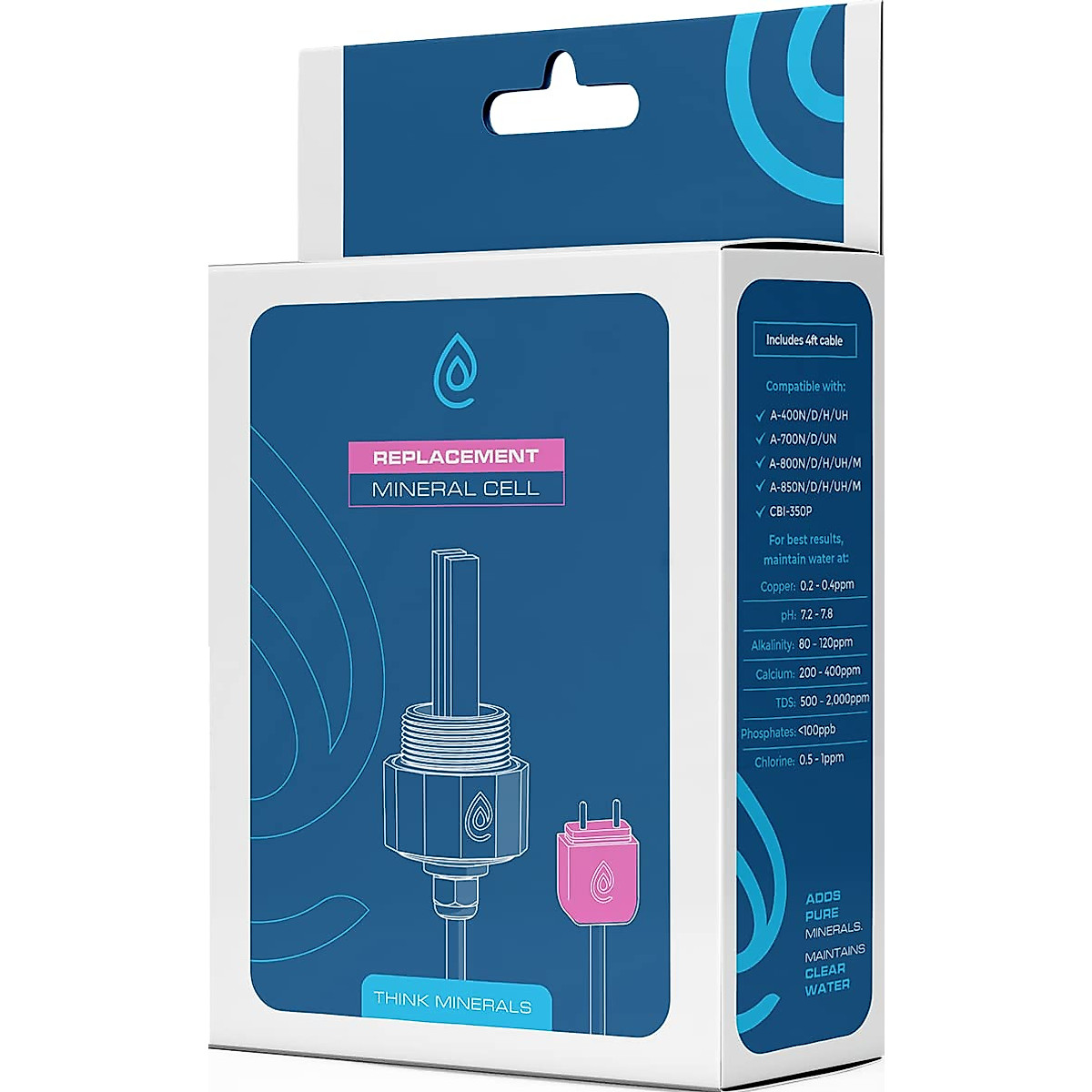 ClearBlue Ionizer Standard Replacement Cell Electrodes - Genuine Manufacturer Part CBI-Cell-PCZ