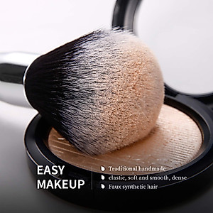 DUcare Makeup Brushes Professional 32Pcs Make up Brushes Set Premium Synthetic Kabuki Foundation Blending Brush Face Powder Blush Concealers Eye Shadows