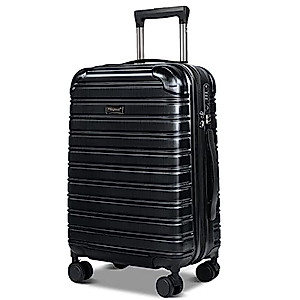 Feybaul Luggage Suitcase PC ABS Hardshell Carry On Luggage with Spinner Wheels