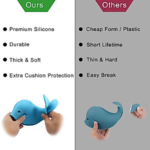 Bath Spout Safety Cover - Blue Whale