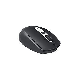 Logitech Wireless Mouse M585 Multi-Device with Flow Cross for PC and Mac, Graphite (Renewed)