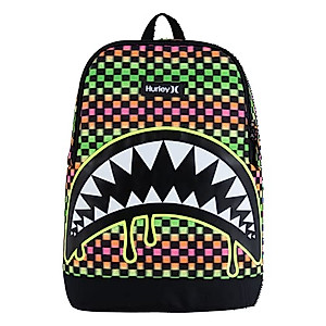 Hurley Unisex-Adults One and Only Backpack, Voltage Shark Bite, Large