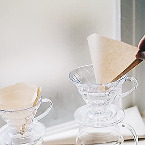 Hario V60 Plastic Coffee Dripper, Size 03, Clear