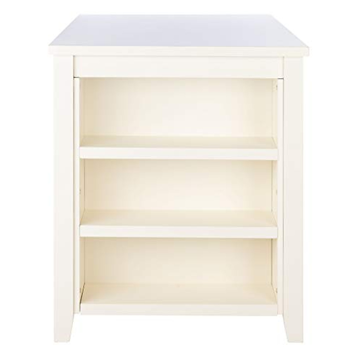 Safavieh Home Collection Aero White 36-inch Rectangle Storage Counter Dining Table DTB9218A