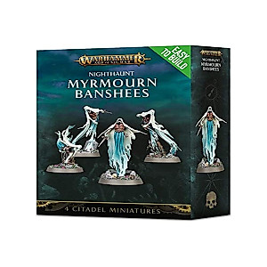 Games Workshop Warhammer AoS - Easy to Build: Nighthaunt Myrmourn Banshee