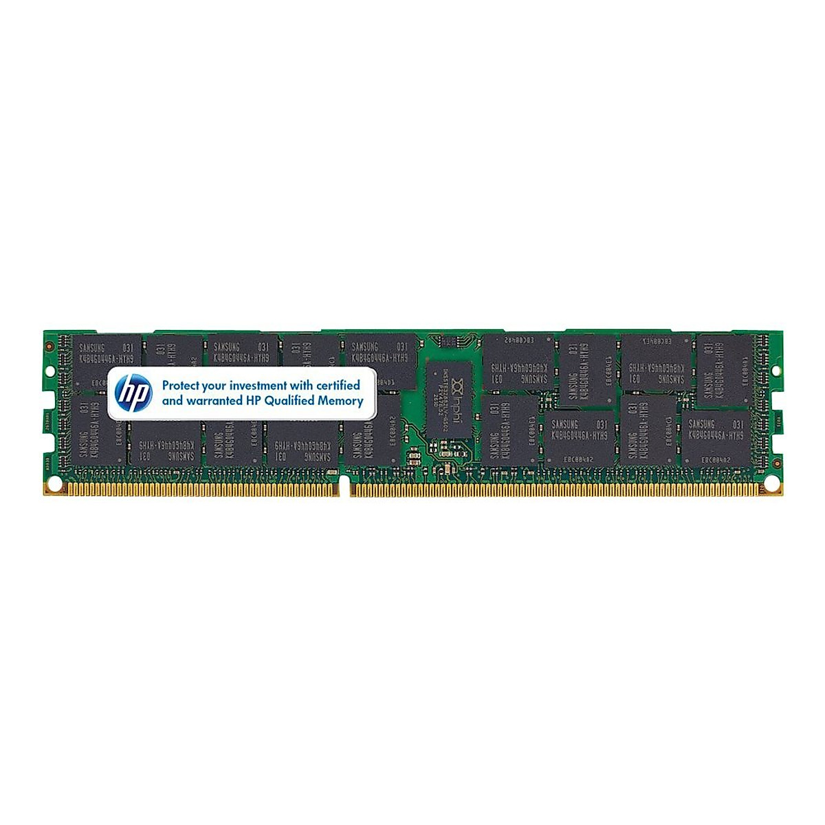 HP 16GB 2Rx4 PC3L-10600R-9 Kit with 16 GB (1 x 16 GB) DDR3 1333 Memory Module 647901-B21