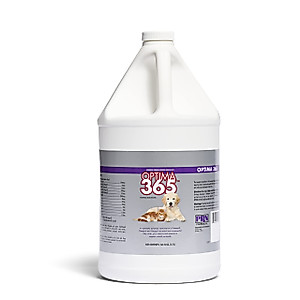 PRN Pharmacal Optima 365 - Essential Fatty Acids Nutritional Supplement for Cats & Dogs - with Omega-3, Omega-6, Omega-9, & Other Vitamins & Minerals to Support Overall Pet Health - 1 Gallon