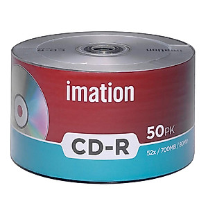 600 Pack Imation CD-R 52X 700MB/80Min Branded Logo Blank Media Recordable Data Disc