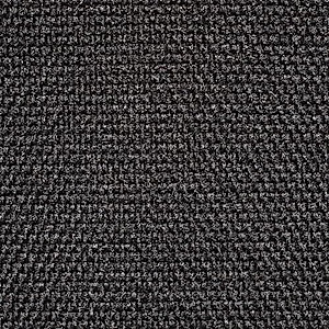 Klear Vu Omega Non-Slip Universal Chair Cushions for Dining Room, Kitchen and Office Use, U-Shaped Skid-Proof Seat Pad, 15x16 Inches 2 Pack Solid Midnight Black 2 Count