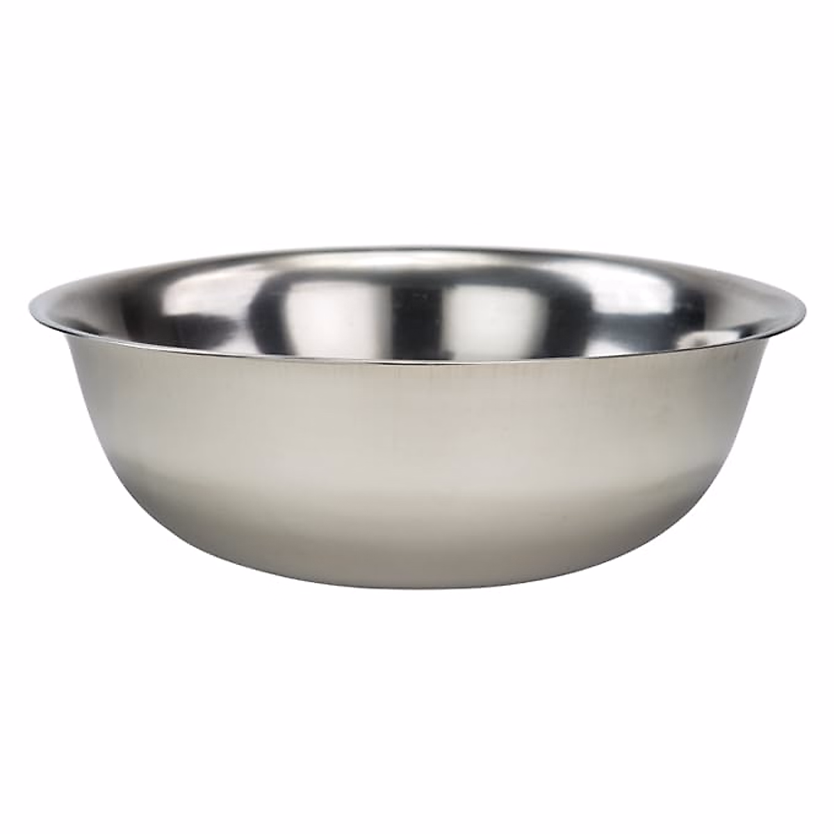 Winco MXBT-500Q Mixing Bowl, 5 Quart, Silver
