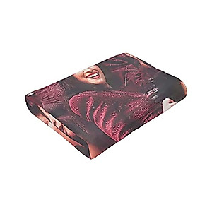 Blanket Flannel Throw Blanket, Super Soft Lightweight Blankets for All Season, Fleece Blankets for Couch/Bed, Fuzzy Plush Blanket for Home Decorations 50x40 inches