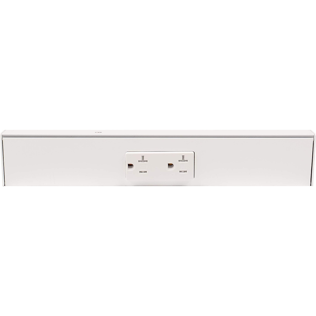 TR Series Angle Power Strip,12 inch, 1 Dual Receptacle, White