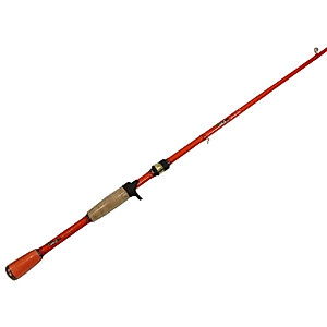Carrot Stix Casting PRO Wild Wild Orange Fishing Rod (7' 0" Medium Heavy)