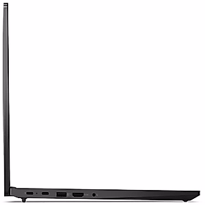 Lenovo ThinkPad E16 Gen 1 Business Laptop 16.0" WUXGA IPS Display 300 nits (AMD Ryzen 5 7530U 6-Core 2.00GHz, 12GB RAM, 256GB PCIe SSD, AMD Radeon, Backlit KYB, FP, WiFi 6, Win11Pro) w/Dockztorm Hub