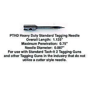 Tach-It - PTHD Pro-Tach Heavy Duty Replacement Tagging Needles (Pack of 3)