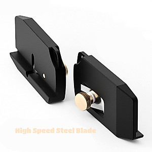 Wood Edge Trimmer, Edge Banding Trimmer Tool with High Speed Steel Blade, Edge Banding Cutter for PVC, ABS, Melamine, Veneer, etc