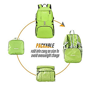 DVEDA 35L Lightweight Packable Backpack Waterproof Durable Hiking Travel Backpack Daypack
