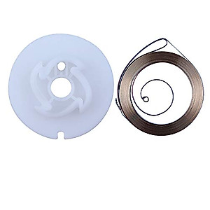 Recoil Rewind Starter Pulley Spring For Husqvarna 362 365 371 372 372 XP 385 390 Chainsaw Parts