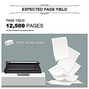 MANDBOY Compatible Replacement for Brother TN-780 TN780 Super High Yield Toner-Cartridge (Black), Work with HL-6180DW 6180DWT MFC-8950DW 8950DWT Printer Cartridge, 1-Pack