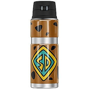 Scooby-Doo Face THERMOS STAINLESS KING Stainless Steel Drink Bottle, Vacuum insulated & Double Wall, 24oz