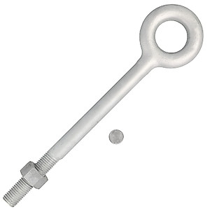 1" X 12" Galvanized Regular Eyebolt