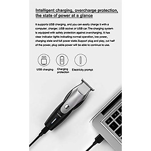 Cordless Electric Hair Clippers Pers Professional Rechargeable Maquinade Cortar Cabello Machine for Men Barber Grooming Cutter Kit Metal Oil Head Haircut Quick Charging Shaver Razors
