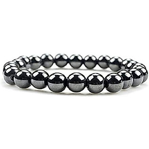 Drkao 2 Pack Magnetic Anklets Bracelets, Ankle Wrist Band, Magnetic Therapy, Support the Immune System, Amazing Gift Relieve Stress and Frustration