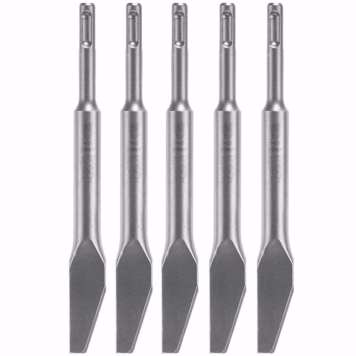 BOSCH HS1400B5 SDS-plus Mortar Knife, 1/4-Inch x8-Inch, 5-Piece