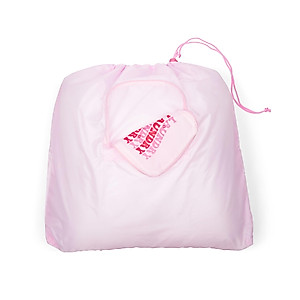 Miamica Foldable Travel Laundry Bag, Hot Pink Mod Cowgirl – Lightweight, Durable Design with Drawstring Closure, One Size, M32263