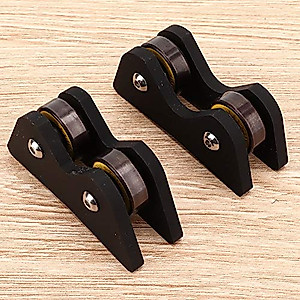 Pomya Pool Billiard Cue Roller 2Pcs Lightweight Pool Billiard Cue Snooker Club Roller Straightness Detector Checker Inspect Tool Straightness Checker